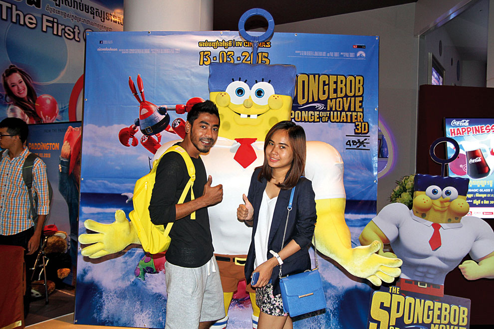 ភ្នំពេញ ប៉ុស្ដិ៍ | សម្ពោធ រឿង SpongeBoB @ Major Cineplex